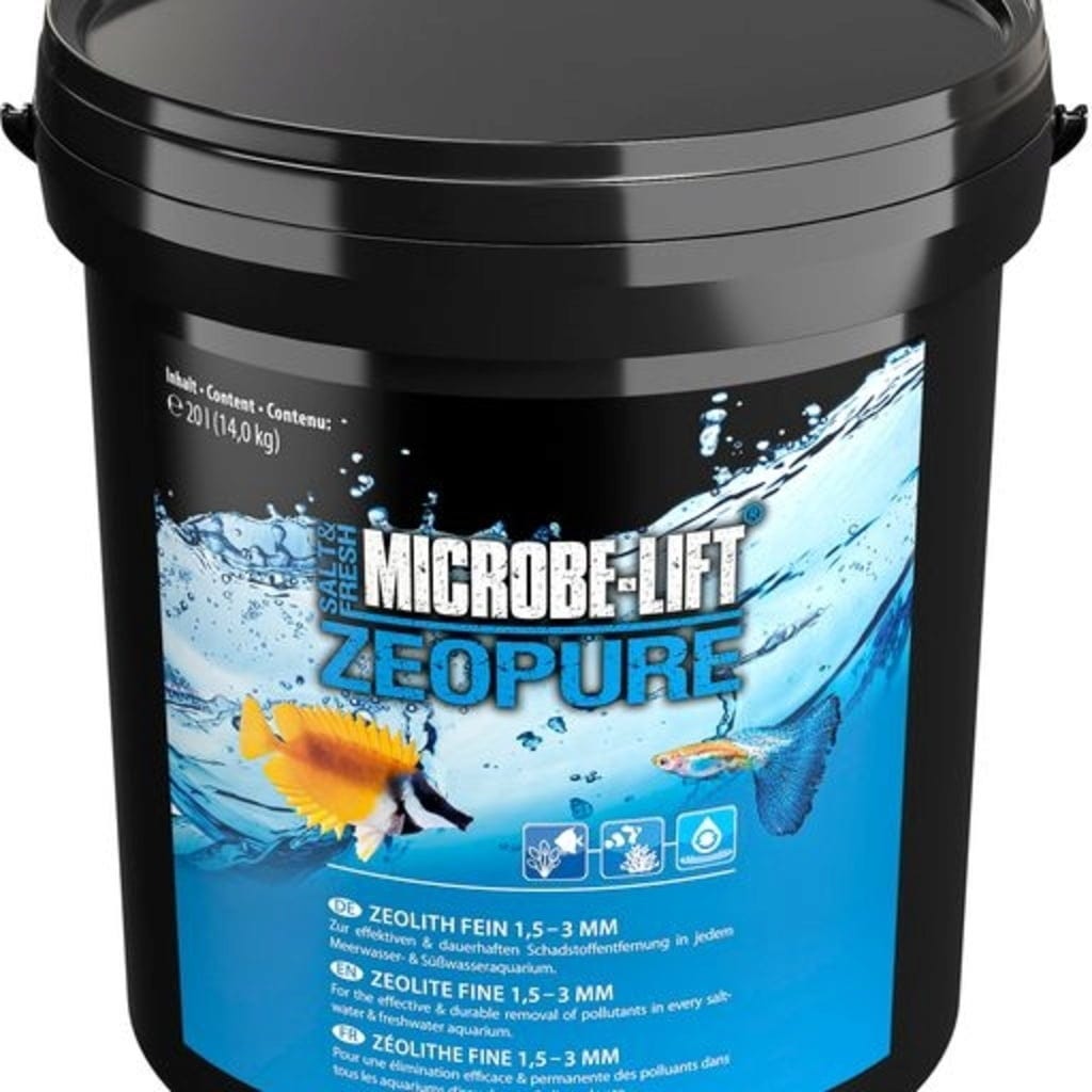 Microbe-Lift Zéolithe Fine 1,5-3 mm - 20 L, 14 kg - Boutique en ligne Olibetta