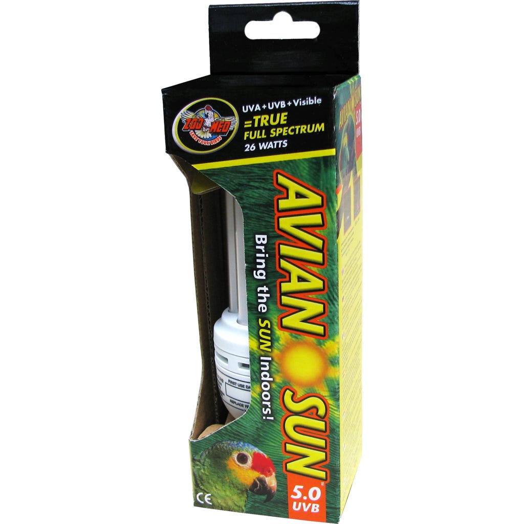 Zoo Med AvianSun 5.0 Bird UVB Compact 26W - Olibetta Online Shop