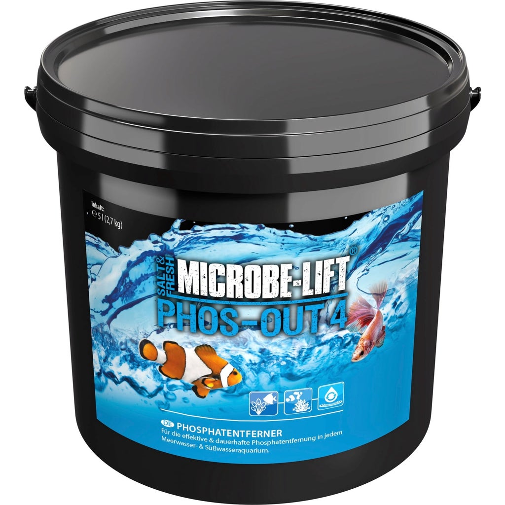 Microbe-Lift Phos-Out 4 Granulate Phosphate Remover 5 L, 2,70 kg ...