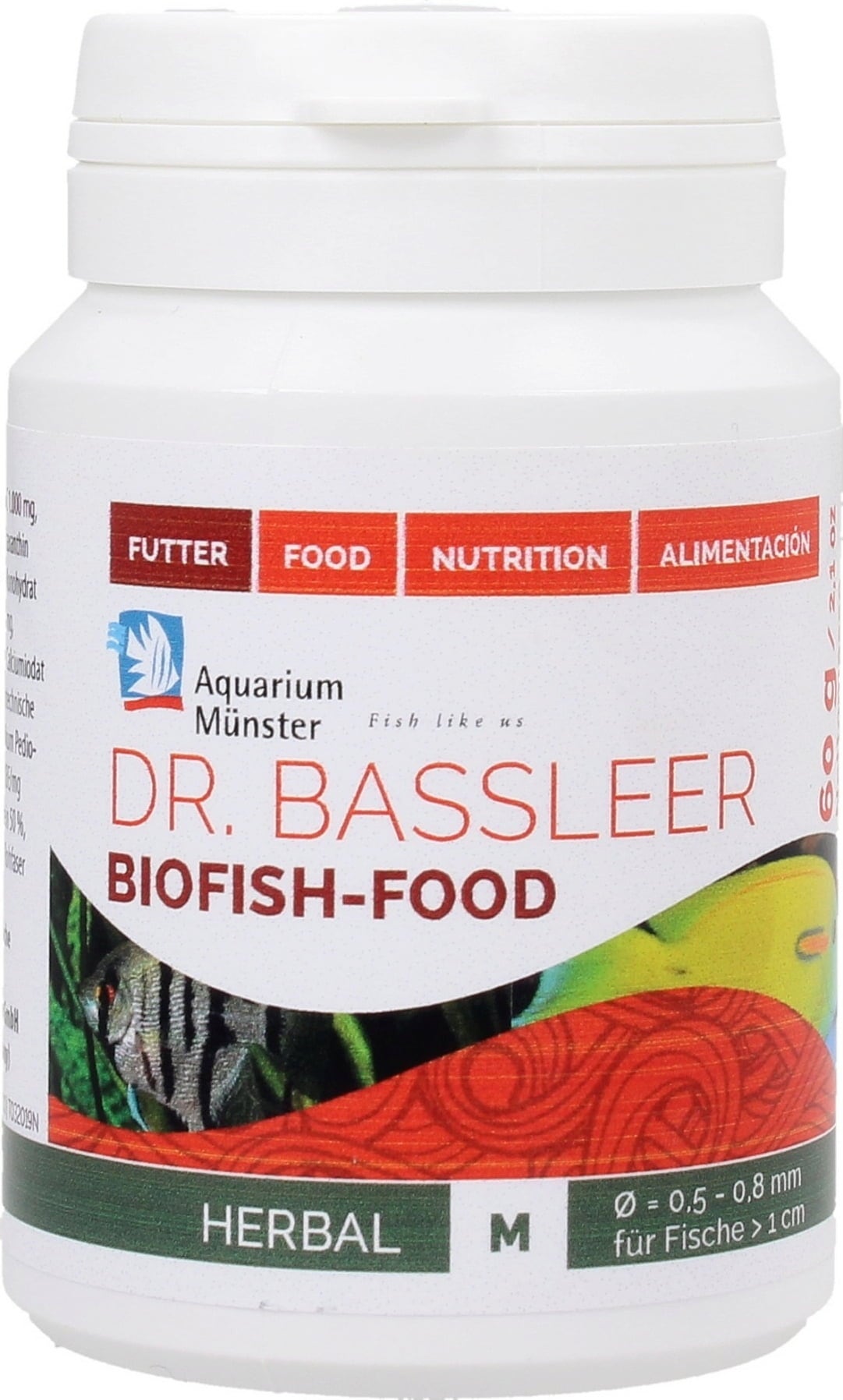 Aquarium Münster BioFish HERBAL M - Olibetta Italia