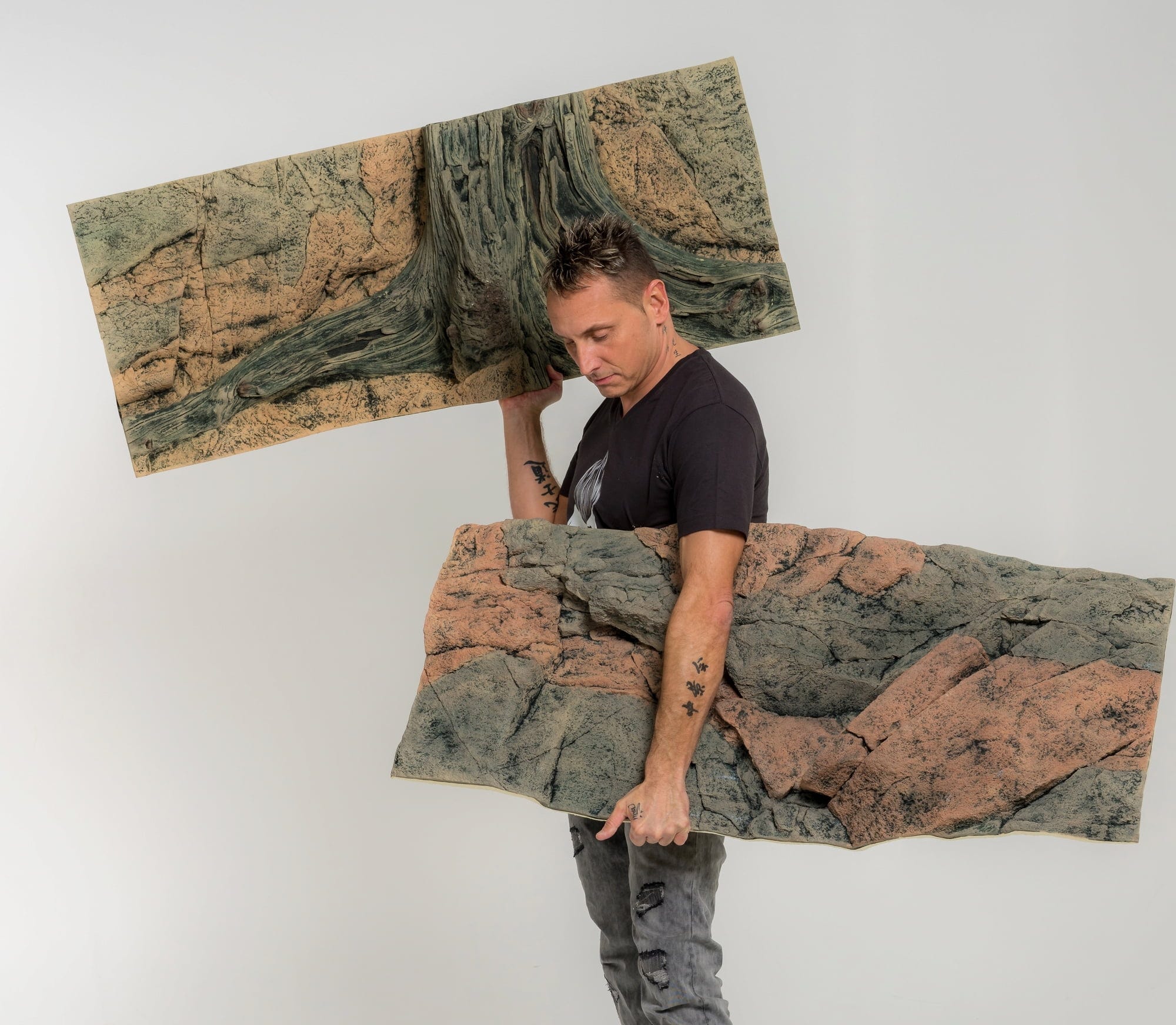 Back to Nature Rocky Background 3D - Olibetta Online Shop