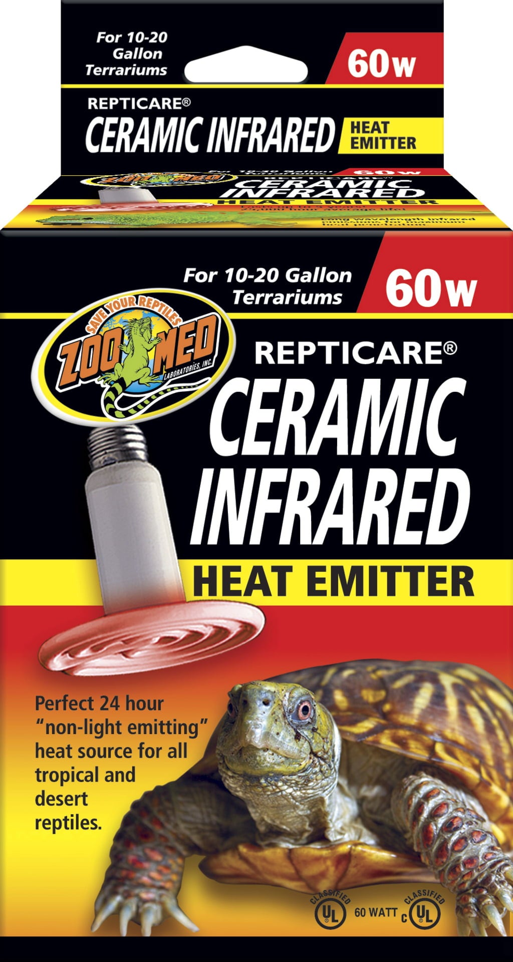Zoo Med Ceramic Infrared Heat Emitter - Olibetta Online Shop